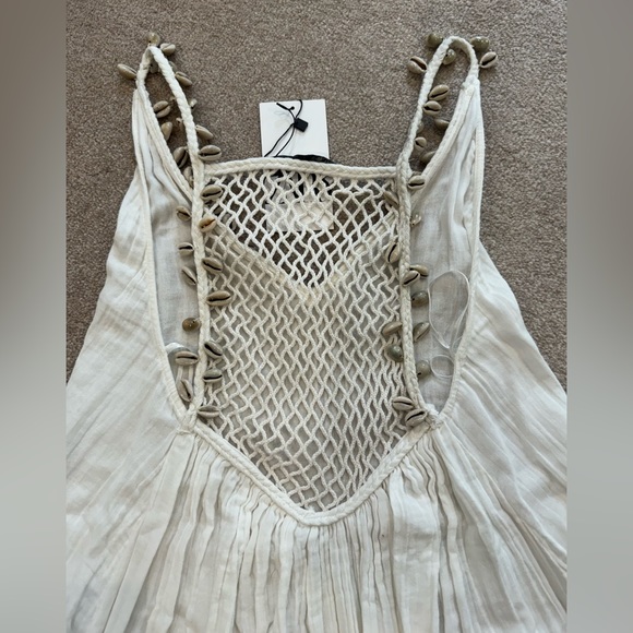 Zara | Dresses | Nwt Zara Shell Crochet Dress Xs | Poshmark